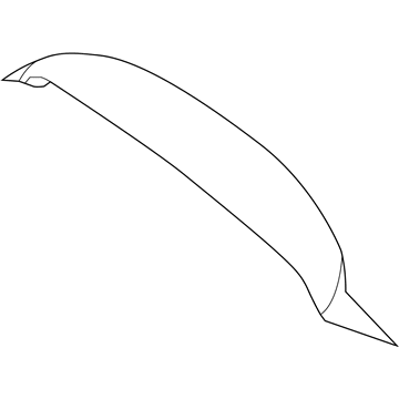 Rear Spoiler - 2020 Nissan Pathfinder