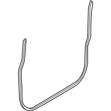 82831-9FV0B Genuine Nissan #828319FV0B WEATHERSTRIP-REAR DOOR,LH