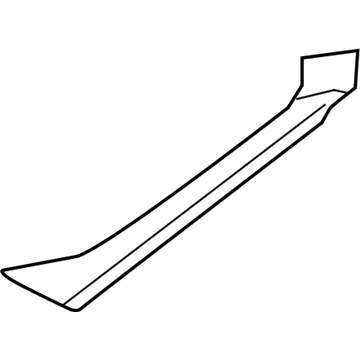 78872-9DJ1A Genuine Nissan #788729DJ1A MOULDING-Rear Fender, RH