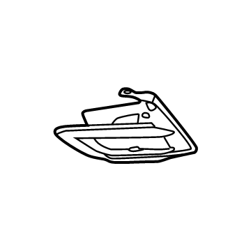 62256-6LB0A Genuine Nissan #622566LB0A Finisher-Front Bumper