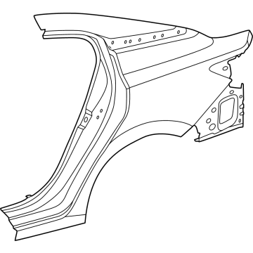 Quarter Panel & Components - 2022 Nissan Sentra