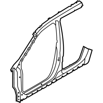 G6033-6RAMA Genuine Nissan #G60336RAMA Body-Front Side,Outer LH