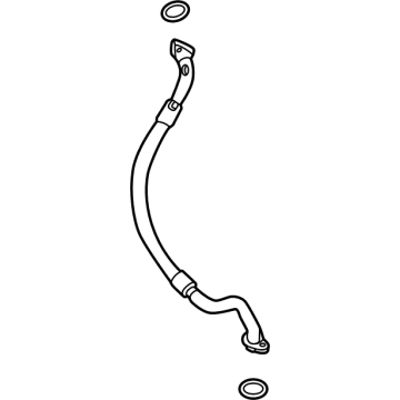 92480-6RA3A Genuine Nissan #924806RA3A Hose-Flexible,Low