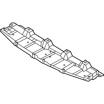 75892-6RR0A Genuine Nissan #758926RR0A Cover-Front Under