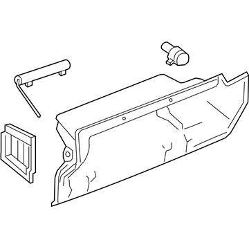 Glove Box - 2021 Nissan Leaf