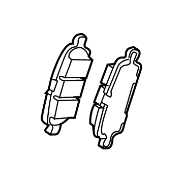 D4060-9HE0B Genuine Nissan #D40609HE0B Pad Kit-Disc Br