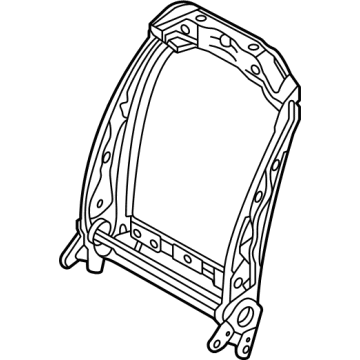 87104-6RE0A Genuine Nissan Part