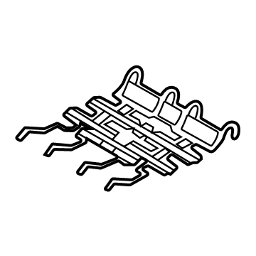 87576-6RE0A Genuine Nissan #875766RE0A Suspension Assy-Front Seat