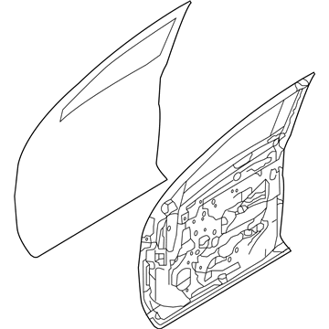 80101-9FV0B Genuine Nissan #801019FV0B Door Assy-Front,LH