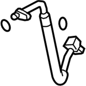 92490-6JR0A Genuine Nissan #924906JR0A Hose-Flexible,High