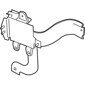 28452-6JL0C Genuine Nissan #284526JL0C Bracket-Electric Unit