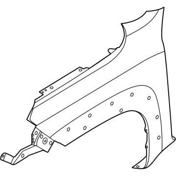 Fender & Components - 2022 Nissan Frontier