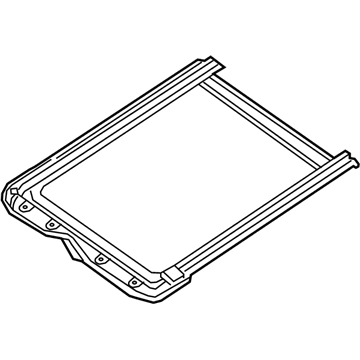 Sunroof of Body & Hardware - 2020 Nissan Rogue