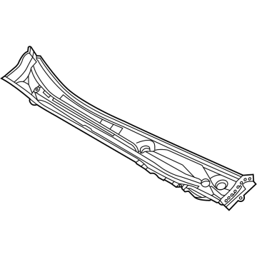 66862-6LB0A Genuine Nissan #668626LB0A Cover Assy-Cowl Top