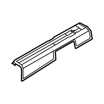 76951-6RA0A Genuine Nissan #769516RA0A Plate-Kicking,Front RH