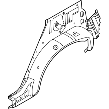 G6710-6RRMA Genuine Nissan #G67106RRMA WHL HSE RRH