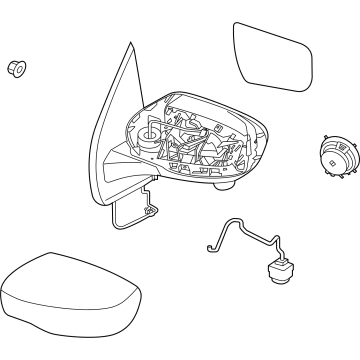 Outside Mirrors - 2022 Nissan Frontier