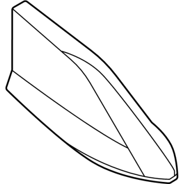 28228-9BU0A Genuine Nissan #282289BU0A Cover-Antenna Base