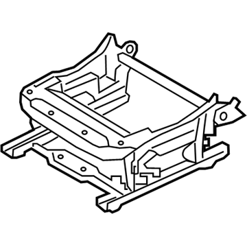 87351-7FA4B Genuine Nissan #873517FA4B Frame-FRT St LH