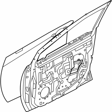 Door & Components, Body - 2021 Nissan Sentra