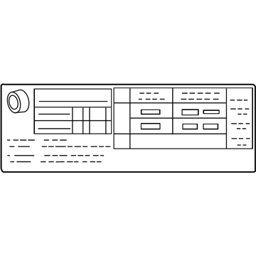 Information Labels - 2021 Nissan Leaf