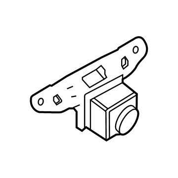 284F1-6RA0B Genuine Nissan #284F16RA0B Camera Assy-Front View