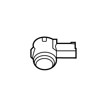 28438-3445R Genuine Nissan #284383445R Sensor Assy Distance