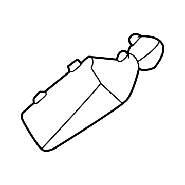 96312-5EF0A Genuine Nissan #963125EF0A Cover-Front Door Corner,RH