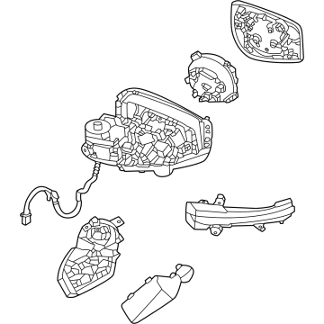 Outside Mirrors - 2020 Nissan Versa