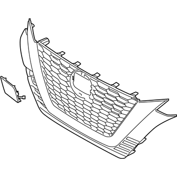 62310-6CG1A Genuine Nissan #623106CG1A Grill Radiator