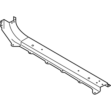 Rear Floor & Rails - 2020 Nissan Rogue