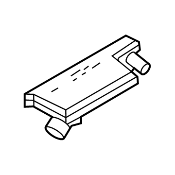 16585-6LB0C Genuine Nissan #165856LB0C Resonator Assy-Air