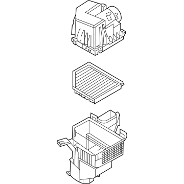 16500-6LB0B Genuine Nissan #165006LB0B Air Cleaner