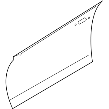 Front Door of Body & Hardware - 2020 Nissan Altima