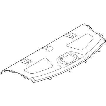 Interior Trim - Rear Body - 2021 Nissan Sentra