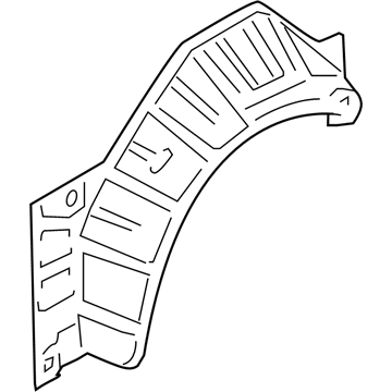 Inner Structure - Quarter Panel - 2020 Nissan GT-R