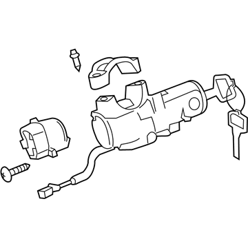 Ignition Lock, Electrical - 2021 Nissan NV 200