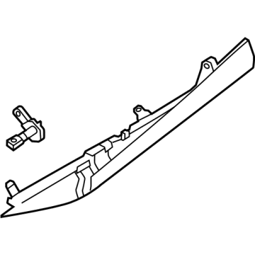 68510-6RB0A Genuine Nissan #685106RB0A Lid-Glove Box