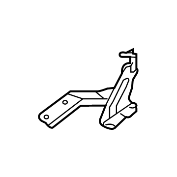 65400-5EF0A Genuine Nissan #654005EF0A Hinge Assembly-Hood,RH