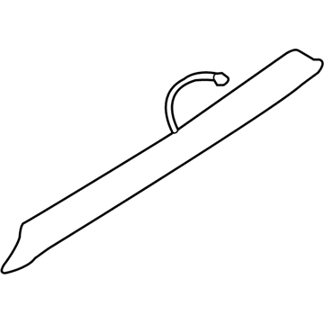 Spoiler, Exterior Trim of Interior & Exterior Trim - 2021 Nissan Maxima