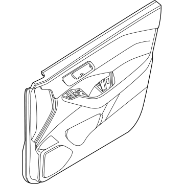 809A0-6RA7A Genuine Nissan #809A06RA7A Trim Module-Front Door,RH