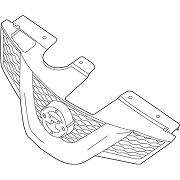 62310-6FR6C Genuine Nissan #623106FR6C Grille Assy-Front