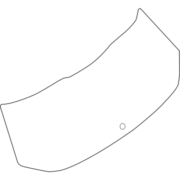 Glass - Lift Gate - 2021 Nissan Rogue