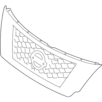 Grille & Components - 2020 Nissan Pathfinder