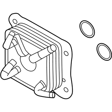 Oil Cooler of Transmission - 2021 Nissan Altima