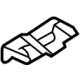 G9185-6LBMA Genuine Nissan #G91856LBMA Bracket-Rear Bumper Side