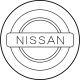 40300-6RR1B Genuine Nissan #403006RR1B Wheel Assy-Disc