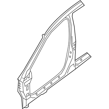 GF023-3SGMA Genuine Nissan GF0233SGMA Side Outer Body Left Hand