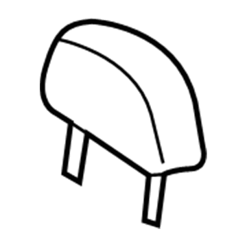 86450-7W211 Genuine Nissan #864507W211 Head Rest Assembly