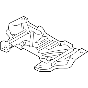 75881-CD00A Genuine Nissan #75881CD00A Cover-Front,Under